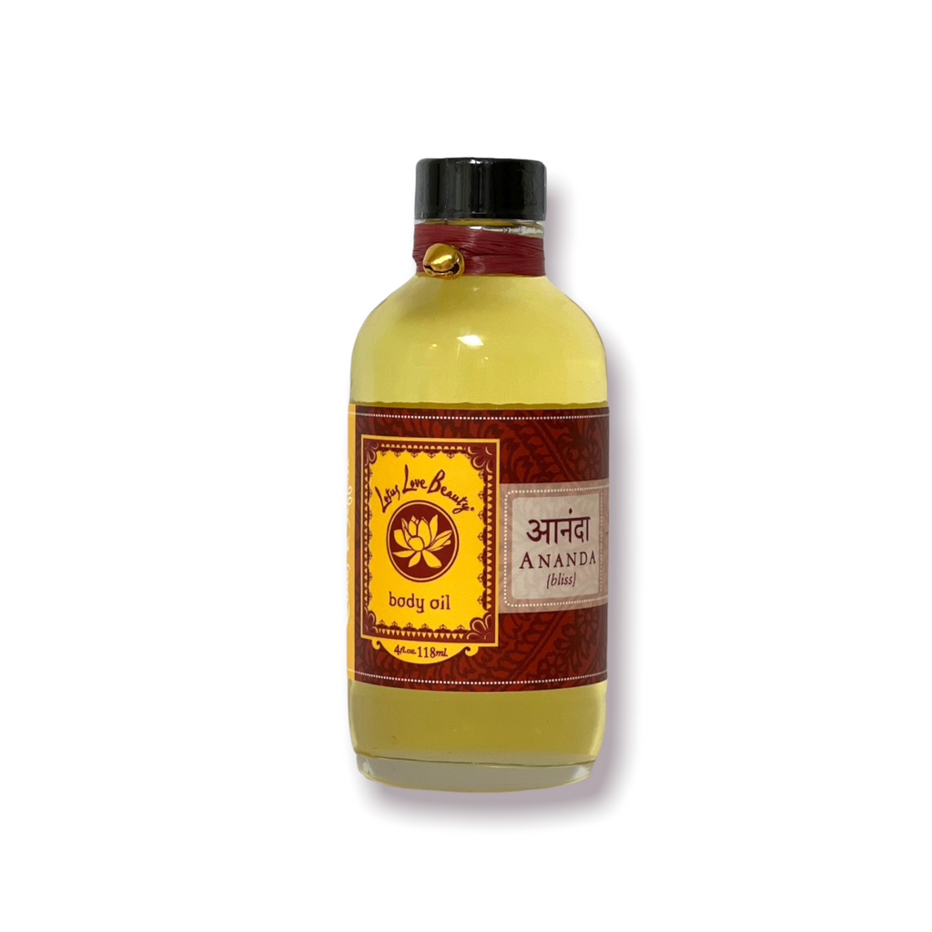 {Ananda} Citrus & Saffron Body Oil – Lotus Love Beauty